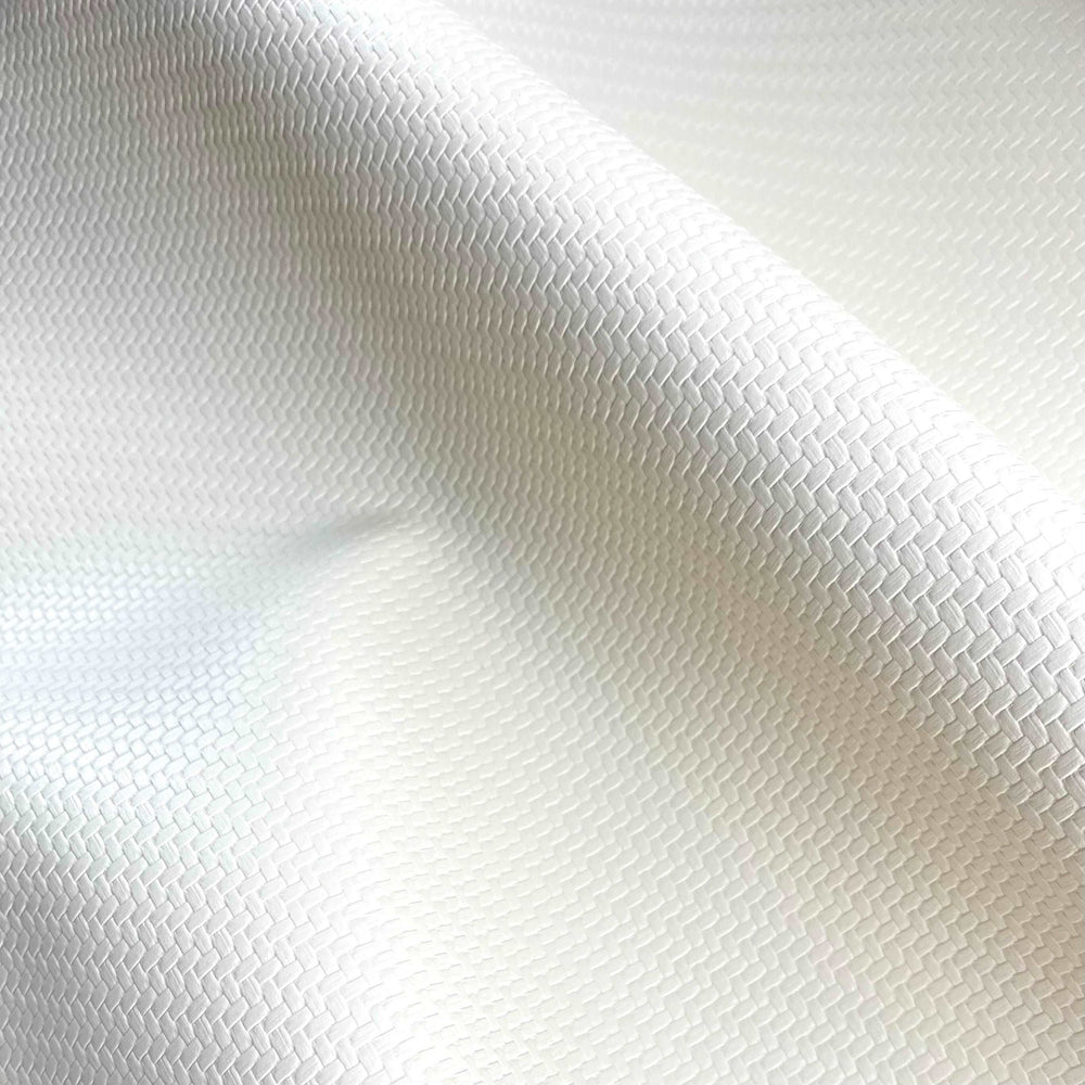 Pacifica Weave Marine Vinyl White Cap | Bentwood Textiles